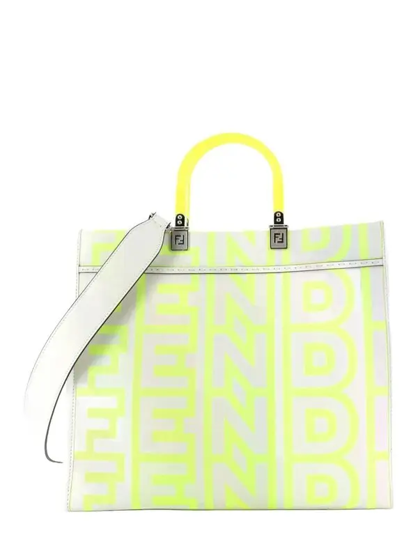 Fendi X Marc Jacobs Sunshine Shopper Medium Tote Bag - Grey