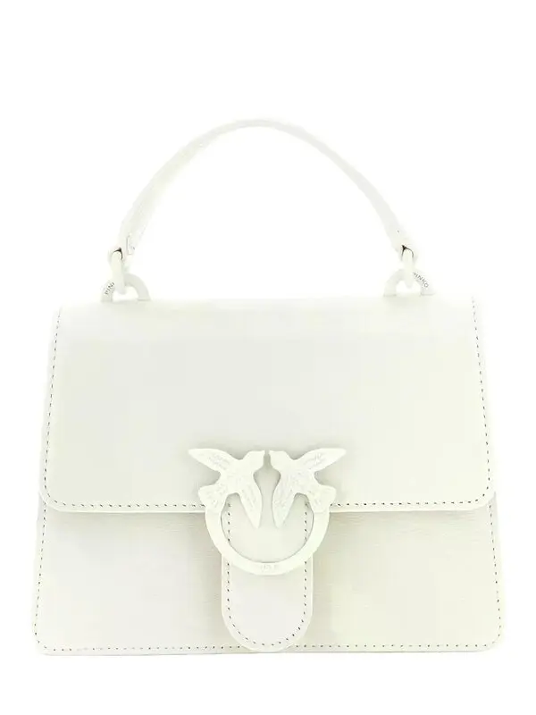 Pinko Mini Love Tote - White