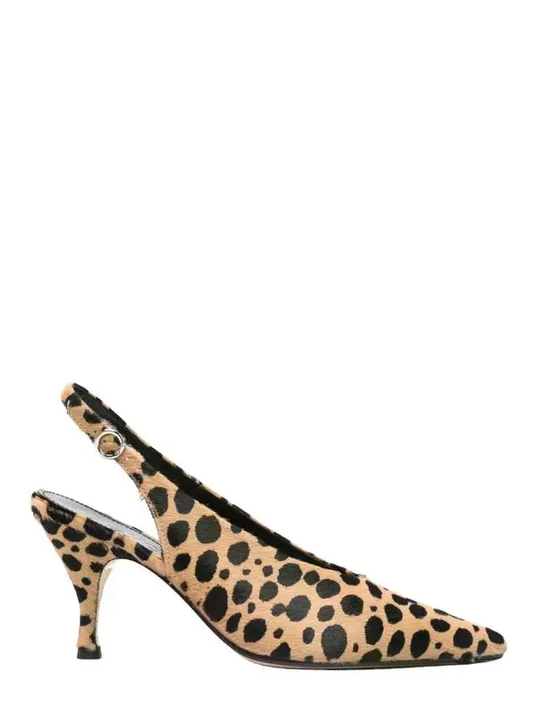 AeydĒ Carla Animal-print Pumps - Neutrals