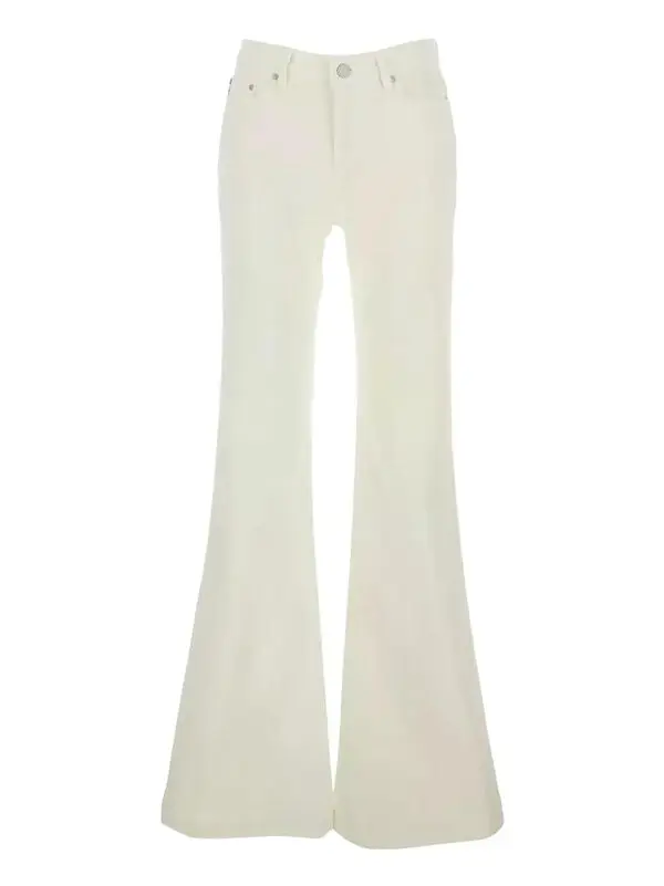 Ag Flared Leg Jeans - White