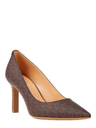 Michael Kors Willa Signature Logo Pump - Brown
