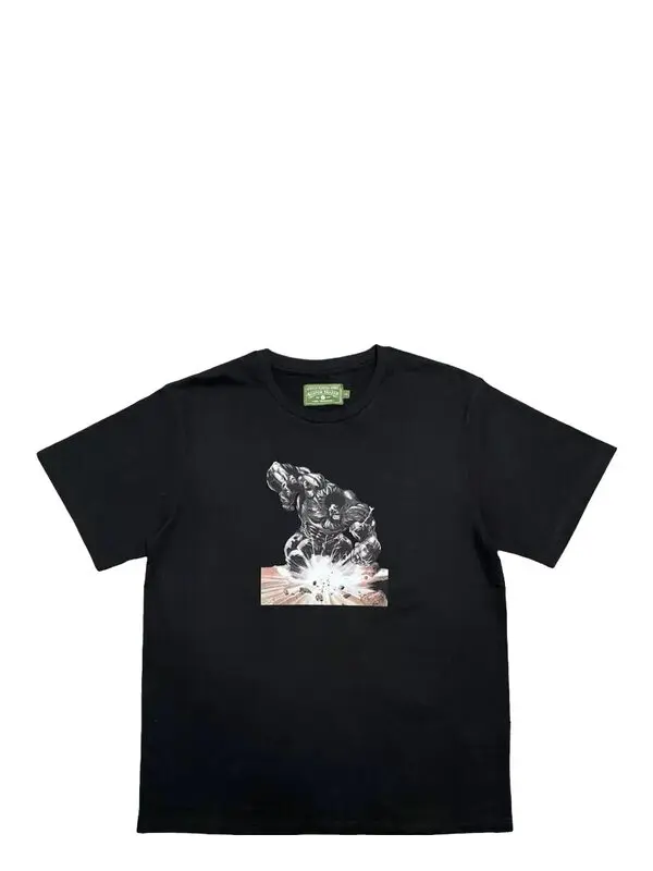 DENIM TEARS Graphic Short-sleeve T-shirt - Black