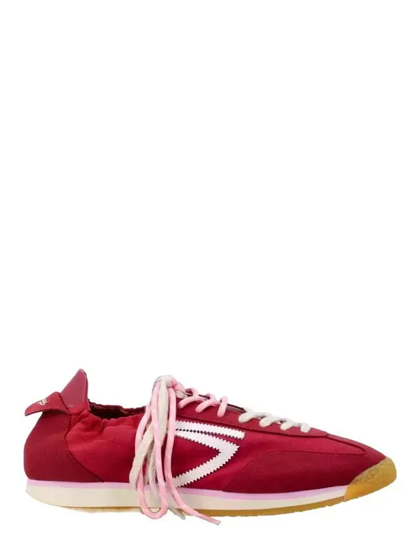 PURAAI Logo Detail Sneakers - Red
