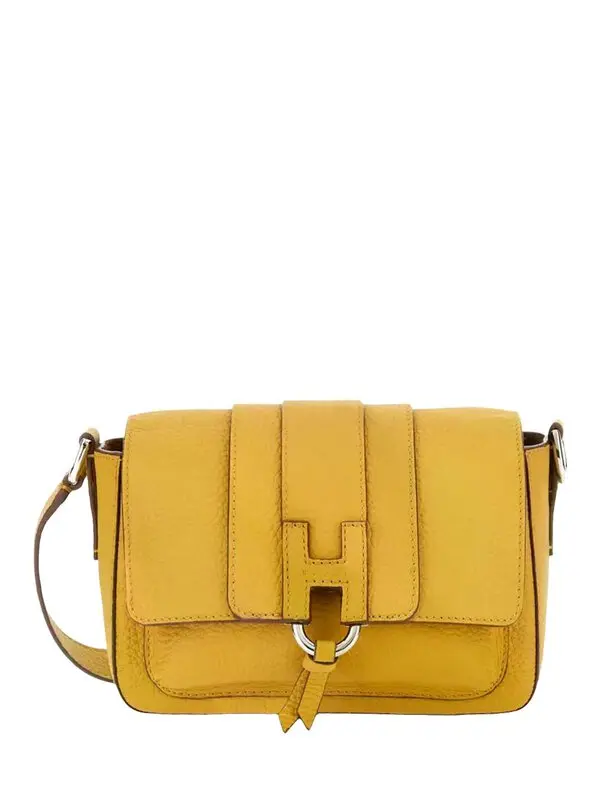 Hogan Trend Flap H-detailed Shoulder Bag - Yellow