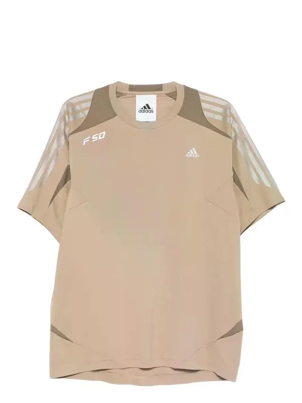 Adidas Stripes T-shirt - Neutrals