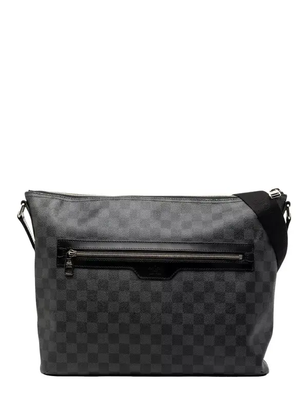 LOUIS VUITTON 2012 Damier Graphite Mick Mm - Black