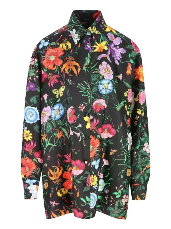 Gucci Printed Shirt - Black