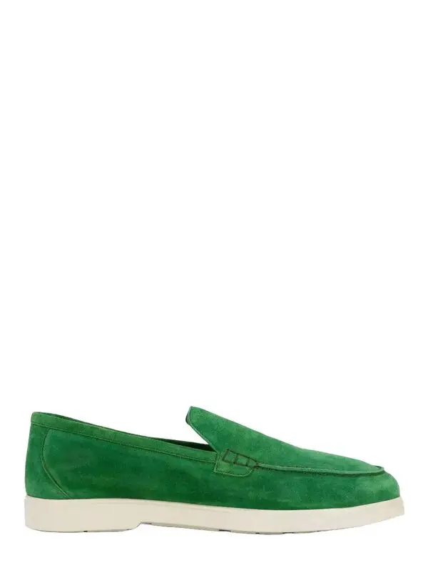MOORER Cezanne Slip-on Loafers - Green