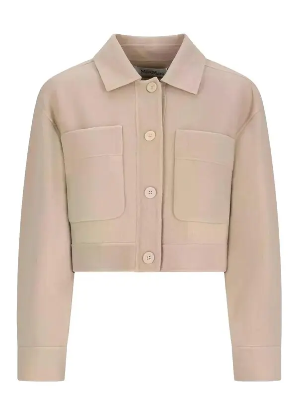 Max Mara Poggio Patch-pocket Jacket - Neutrals