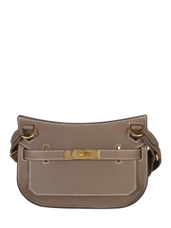Hermès Etoupe Evercolor Jypsiere Ghw - Gray