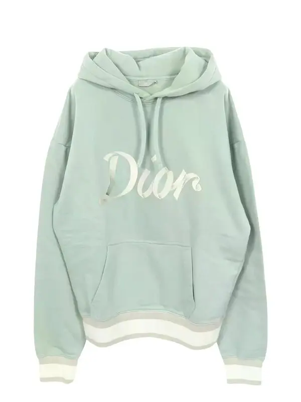 Dior 2010s Logo Hoodie - Green