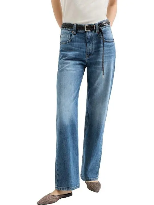 Brunello Cucinelli Contemporary Loose Trousers - Denim