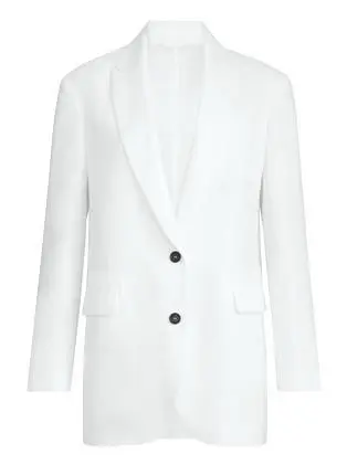 Brunello Cucinelli Cotton Blazer - White