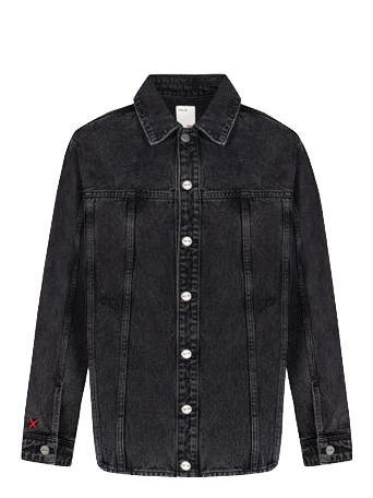 PCFG Pure Cotton Distressed Denim Jacket - Blue
