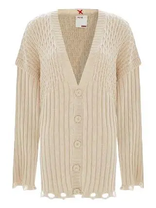 PCFG Soft Knit Cardigan - Beige