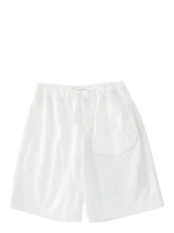Studio Nicholson Ikaria Flap-pocket Shorts - Neutrals