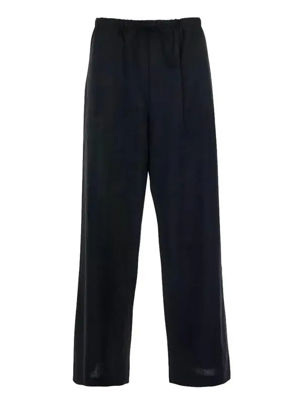 TONYWACK Drawstring Trousers - Black