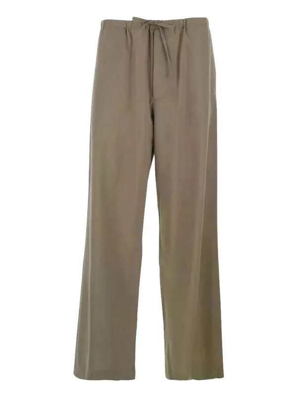 TONYWACK Drawstring Trousers - Neutrals