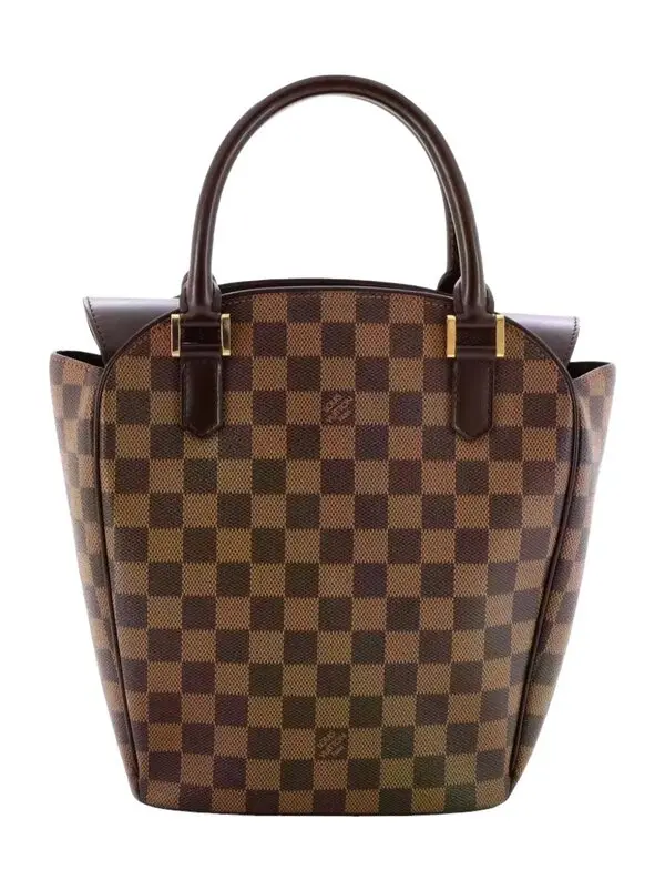LOUIS VUITTON Sarria Damier Vertical Satchel Handbag - Brown