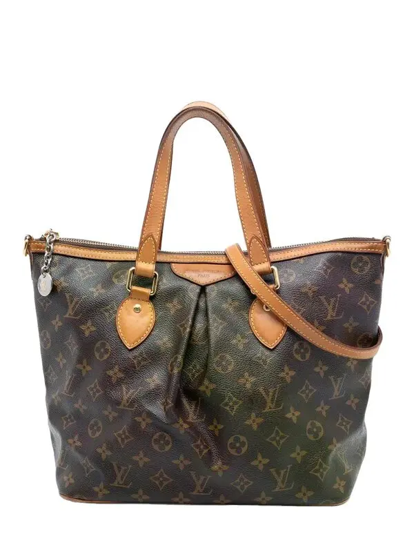 LOUIS VUITTON 2013 Monogram Palermo Pm Satchel - Brown