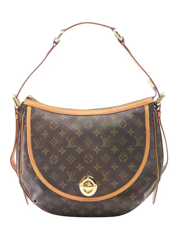 LOUIS VUITTON 2009 Monogram Tulum Gm Crossbody Bag - Brown