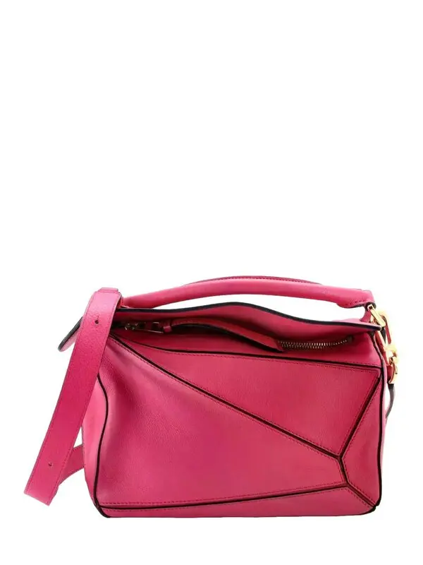 Loewe Puzzle Bag Small Satchel - Pink