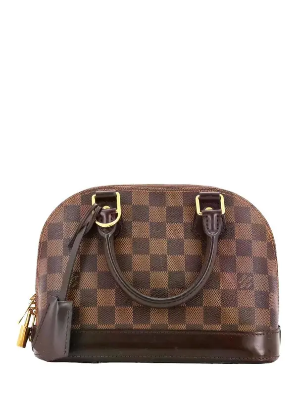 LOUIS VUITTON Alma Handbag Damier Bb - Brown