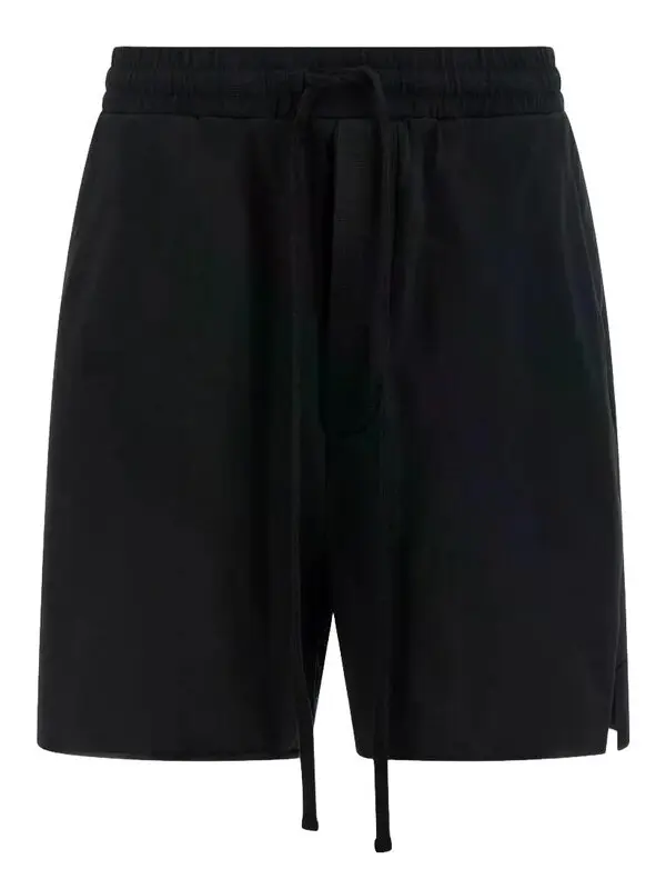 THOM KROM Drawstring Shorts - Black