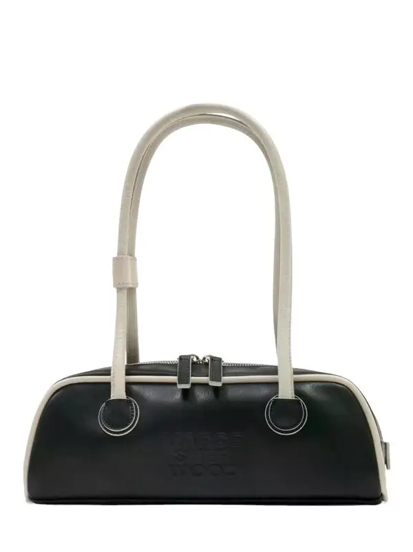 MARGESHERWOOD Handles Shoulder Bag - Black