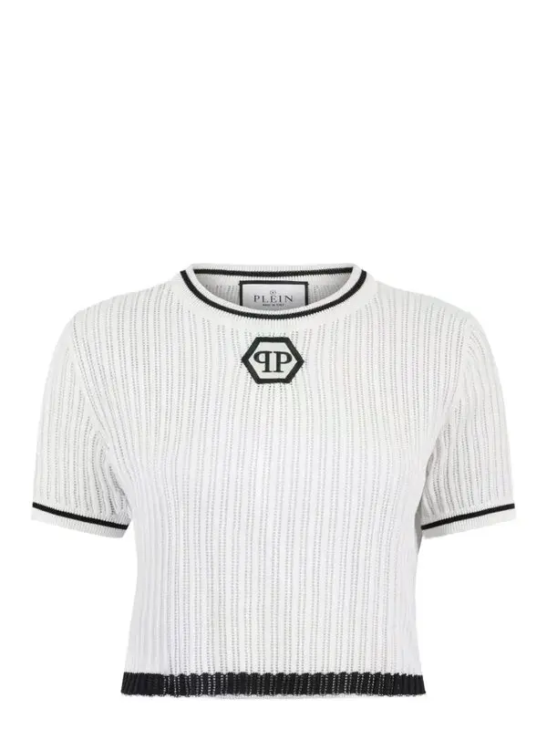 Philipp Plein Logo-detail T-shirt - White