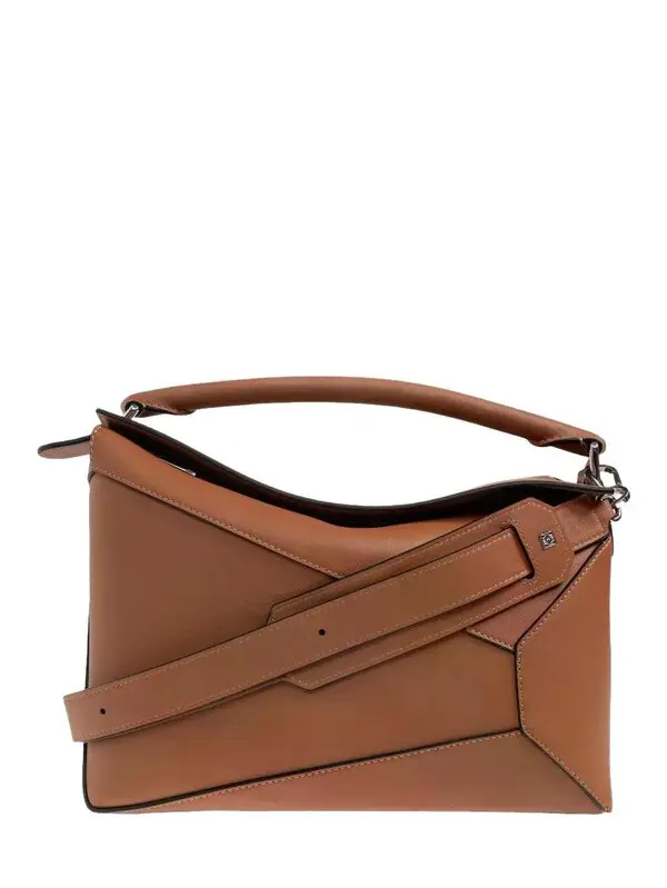 Loewe Puzzle Edge Small Tote Bag - Brown