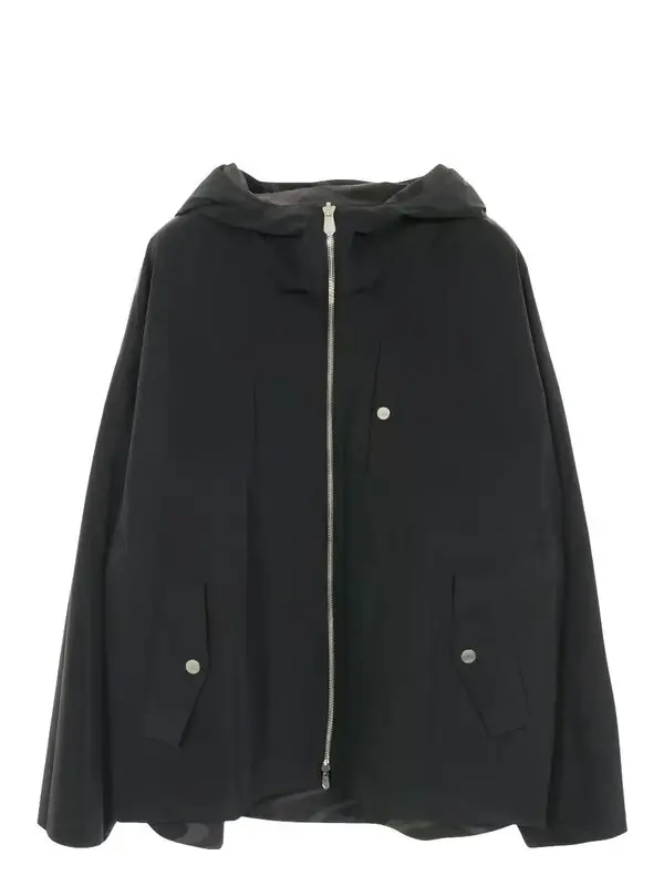 Hermès 2010s Reversible Hooded Jacket - Black