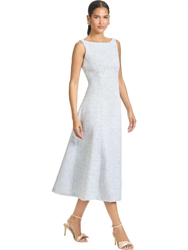 Sachin & Babi Sabrina Midi Dress - Ice Blue