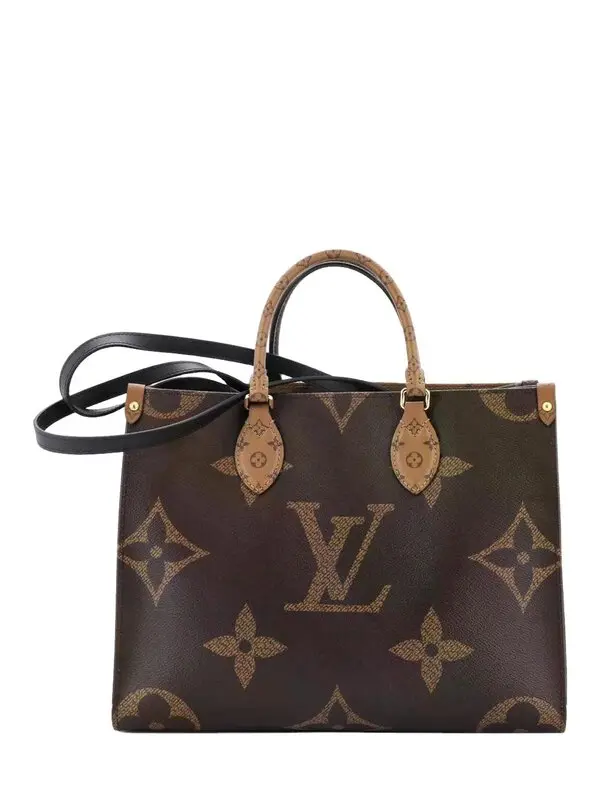 LOUIS VUITTON Onthego Reverse Monogram Giant Mm Tote Bag - Brown