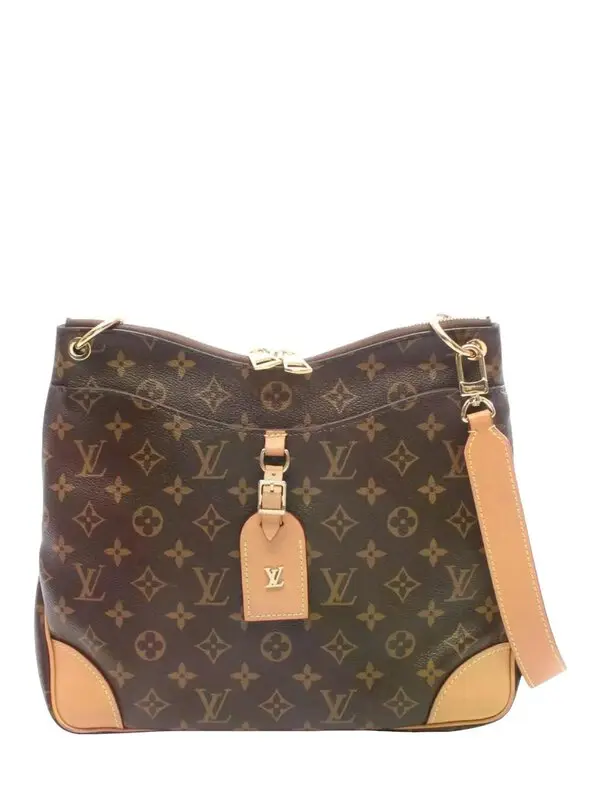 LOUIS VUITTON 2000-2010 Monogram Odeon Mm Crossbody Bag - Brown