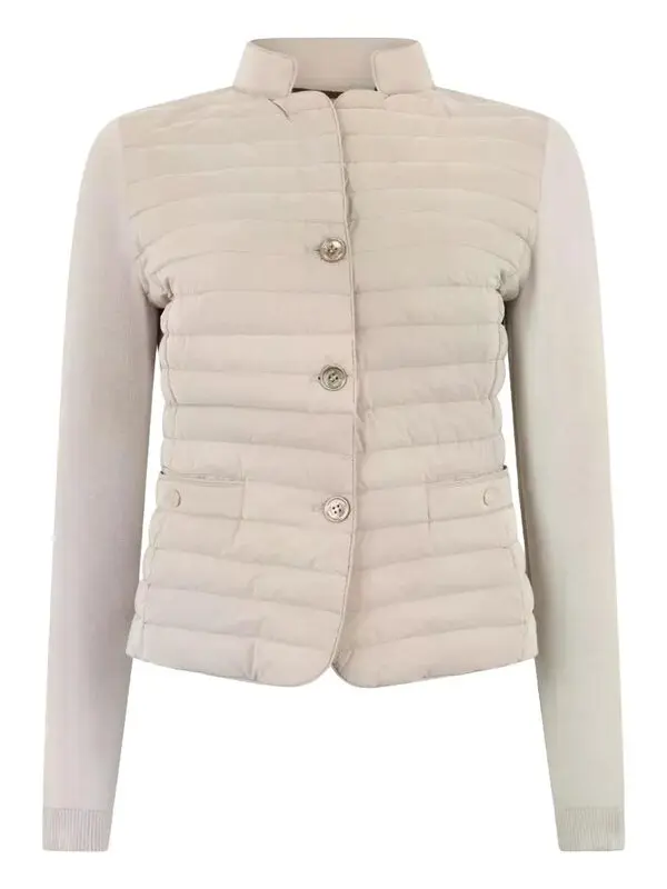 MOORER Quilted Jacket - Neutrals