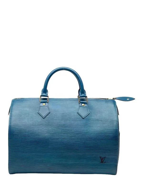LOUIS VUITTON 1994 Epi Speedy 30 Boston Bag - Blue