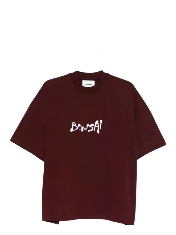 BONSAI Graphic Oversize T-shirt - Red