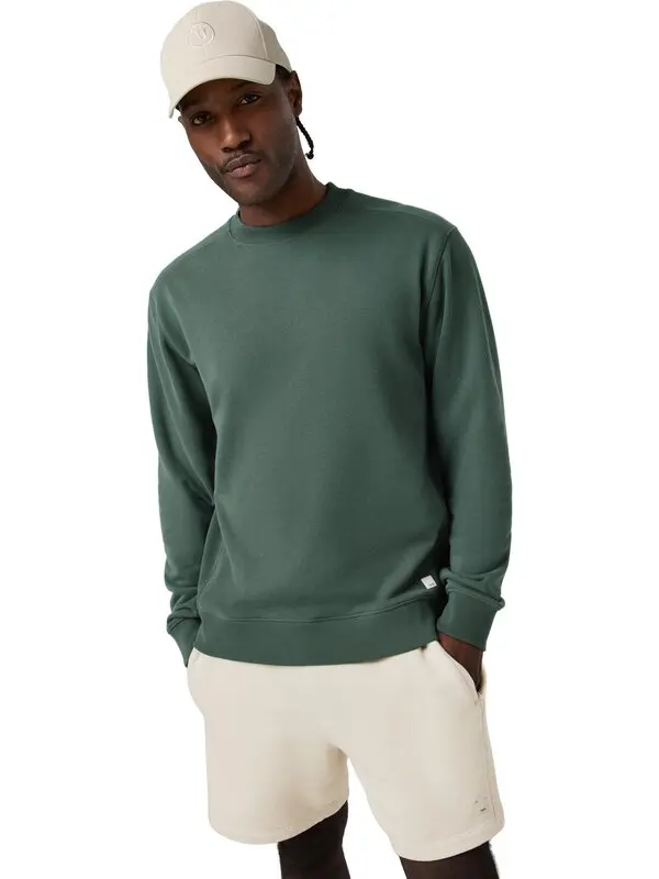 Vuori Cypress Vintage Crew - Agate Green