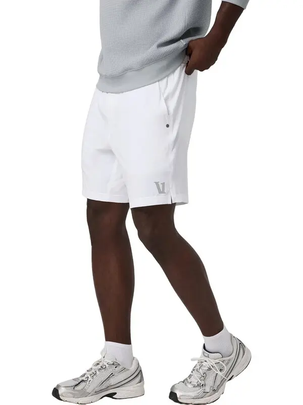 Vuori Hardkore 7" Lined Shorts - White