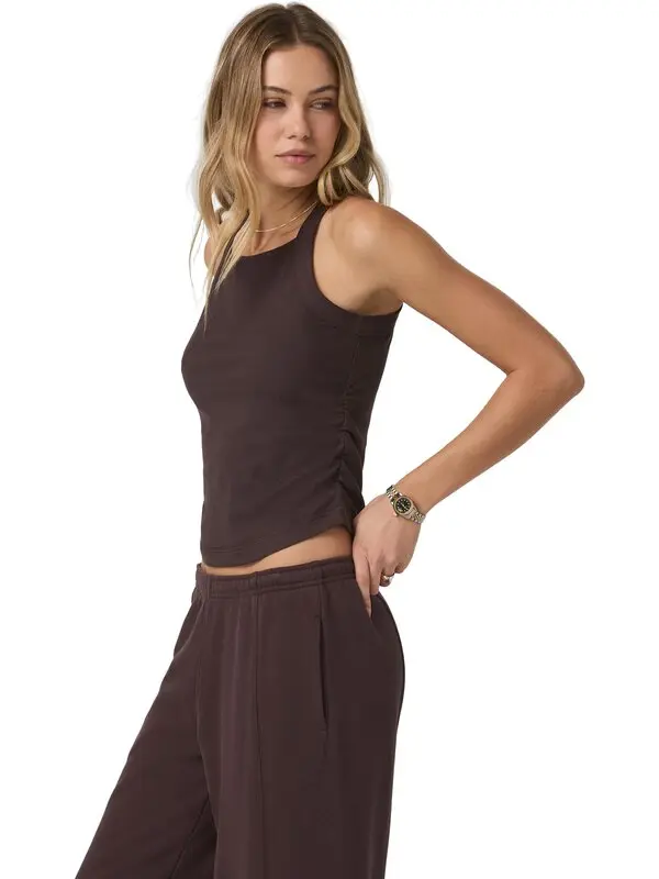 Vuori Poe Cooper Tank Top - French Roast