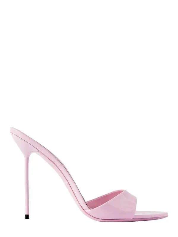Paris Texas Lidia Patent-leather Mules - Pink