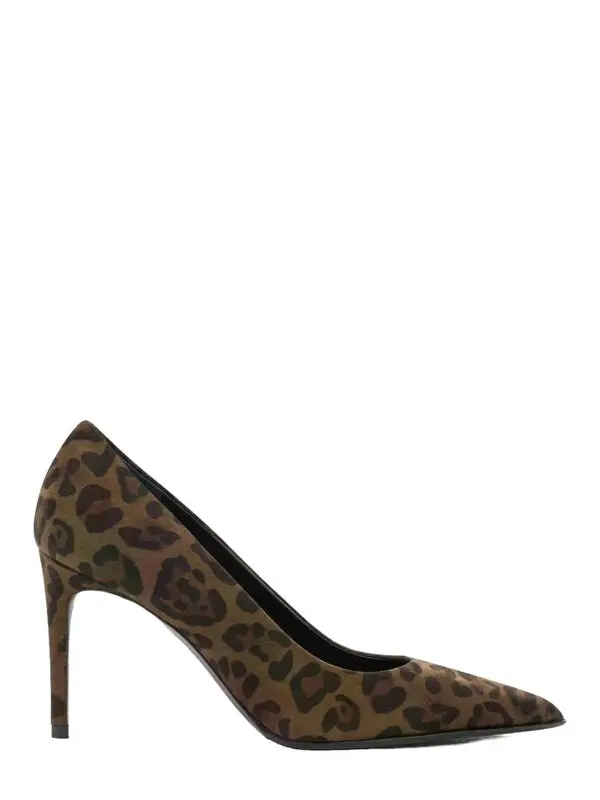 SERGIO LEVANTESI Leopard-print Stiletto Pumps - Brown