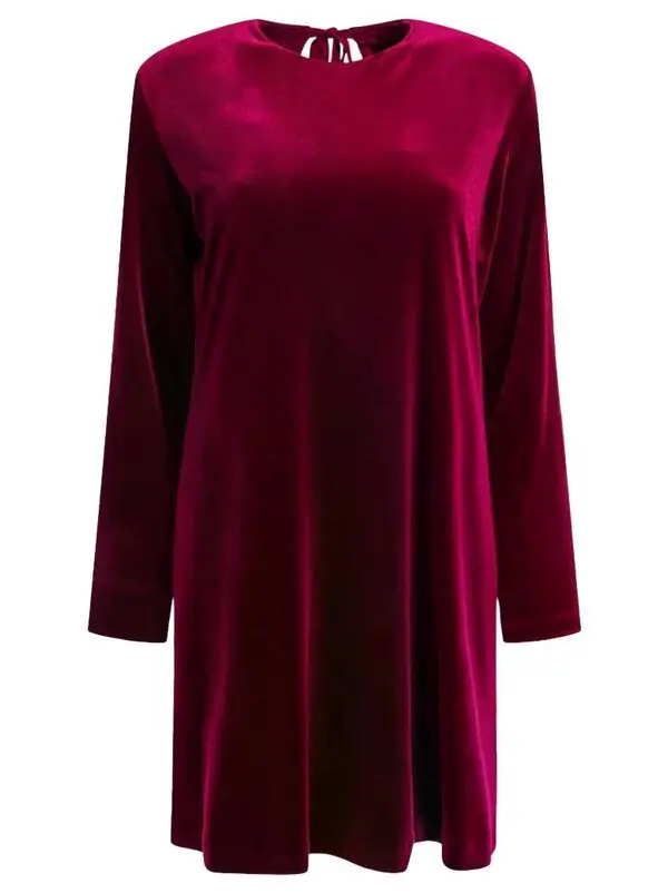 SEMPER Open Back Tie Dress - Red