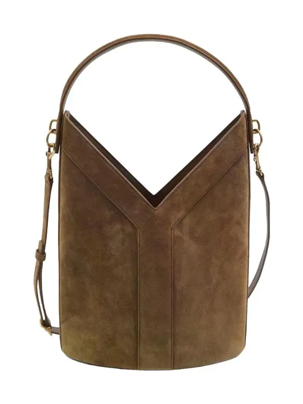 Saint Laurent Y Large Bucket Bag - Brown