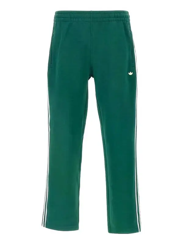 Adidas Triple-stripe Logo Trousers - Green