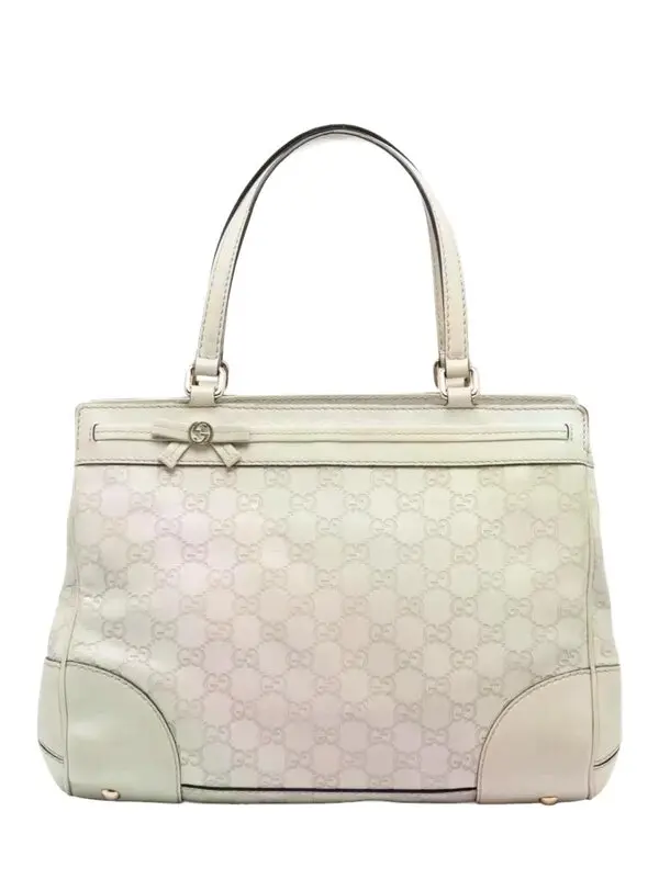Gucci Sima Mayfair Tote Bag - White