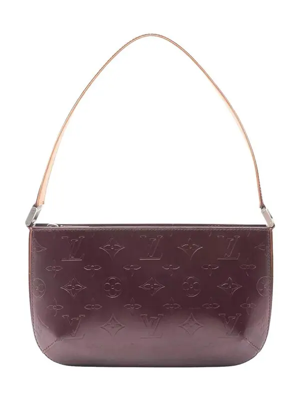 LOUIS VUITTON 2002 Monogram Mat Fowler Handbag - Purple