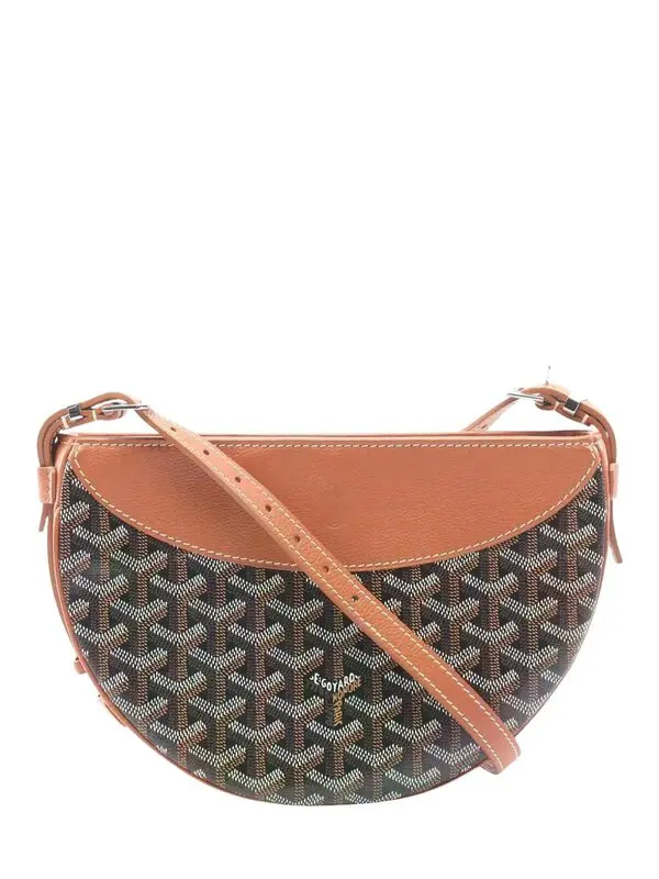Goyard 2010-2026 Ine Hirondelle Crossbody Bag - Brown