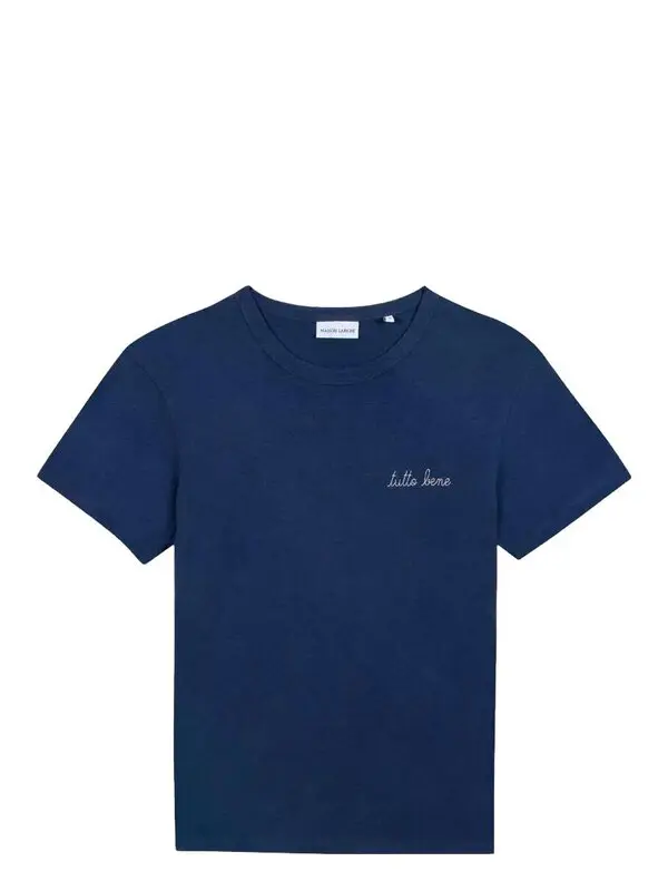 Maison Labiche Short -sleeve T-shirt - Blue